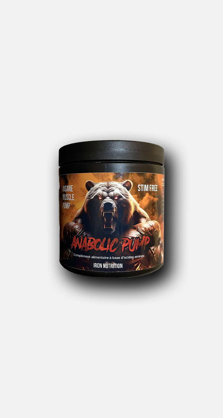 Anabolic Pump (Pré Workout) – Iron Nutrition